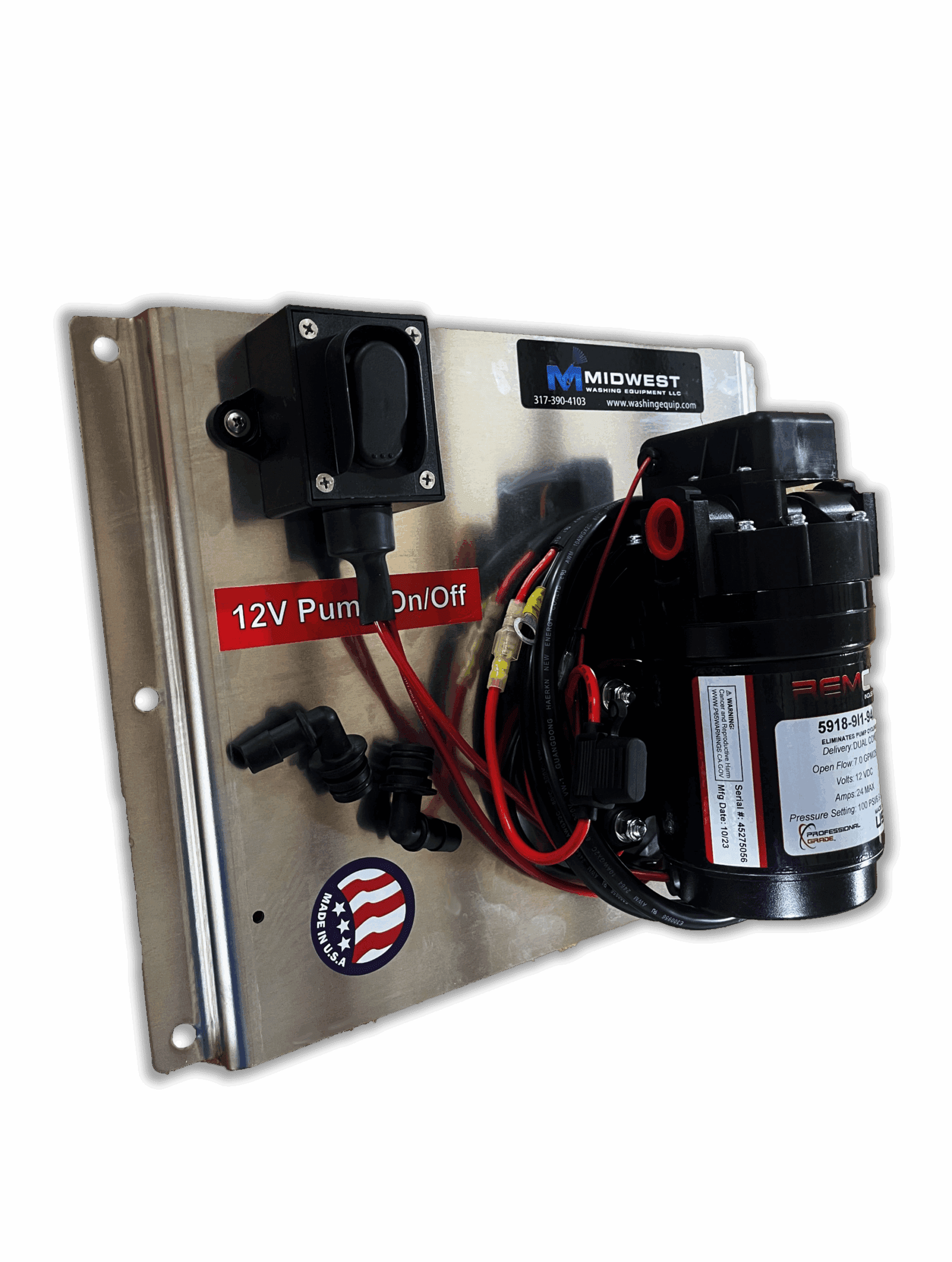 12 Volt Plate Mounted Module, Remco SmoothFlo Series FLO-IQ - Midwest ...